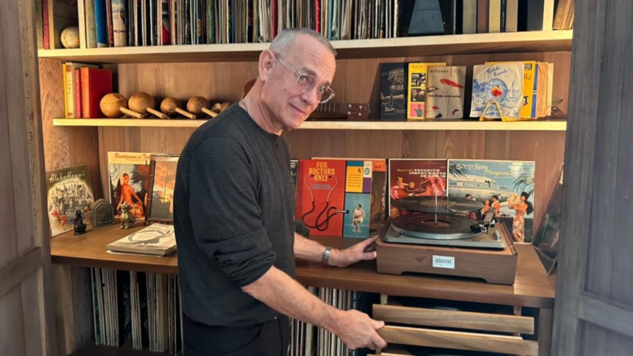 Tom Hanks og Rita Wilson forsvarer denne transformerende hyldeteknik ...